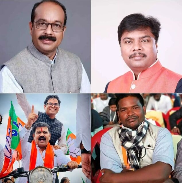 CG BJP का नया चेहरा: साव की यंग ब्रिगेड तैयार; केदार, ओपी और विजय ...