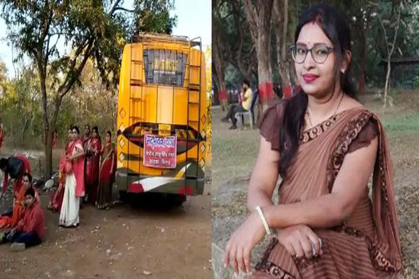 CG News-बच्चे को दूध पिलाने के दौरान हादसा: रिवर्स होती बस की चपेट में आ गए मां-बेटे, दोनों की ...