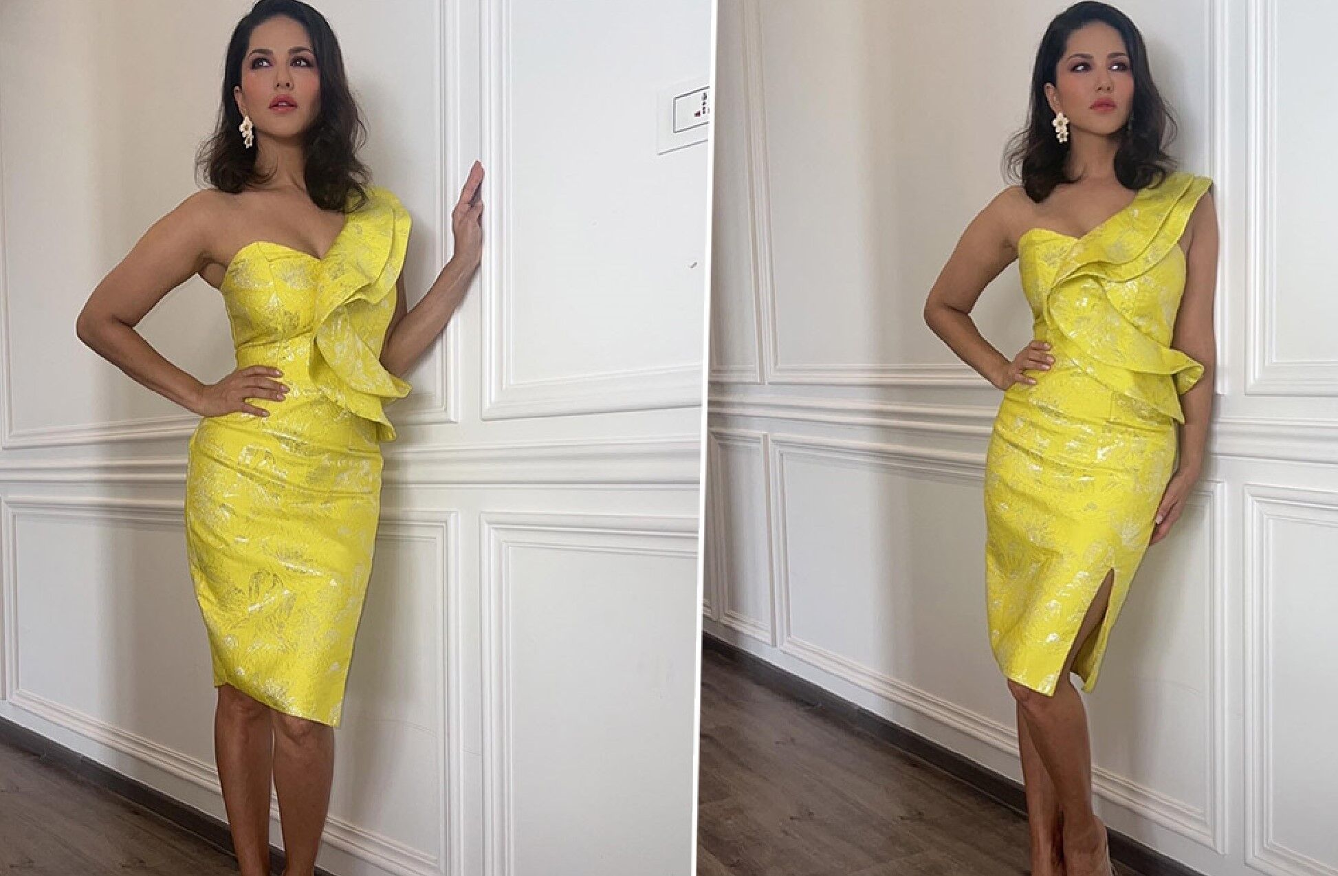 Sunny Leone Hot Photo: हॉट ड्रेस में सनी लियोनी ने बढ़ाया इंटरनेट का ...