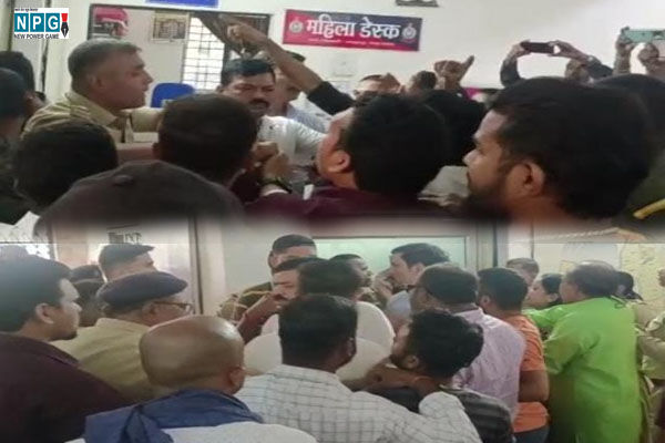 Jagdalpur News: CG: IPS पर मारपीट का आरोप लगा बस्तर में कांग्रेस कार्यकर्ताओं ने थाना घेरा ...