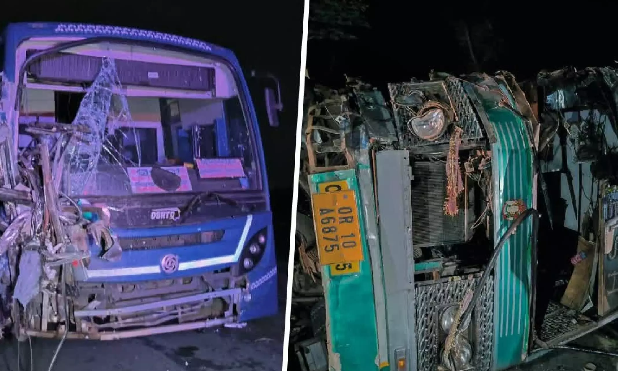 Odisha Bus Accident: ओडिशा में भीषण सड़क हादसा, 2 बसों की टक्कर में 12 ...