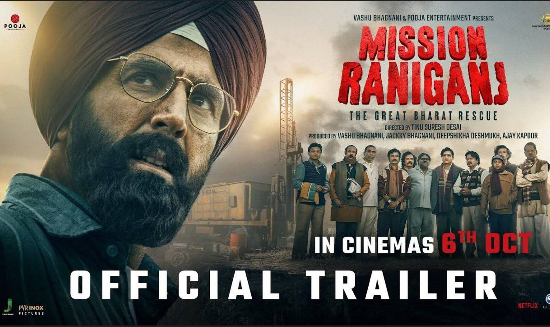 Mission Raniganj Trailer: मिशन रानीगंज का ट्रेलर जारी, जसवंत गिल बने ...