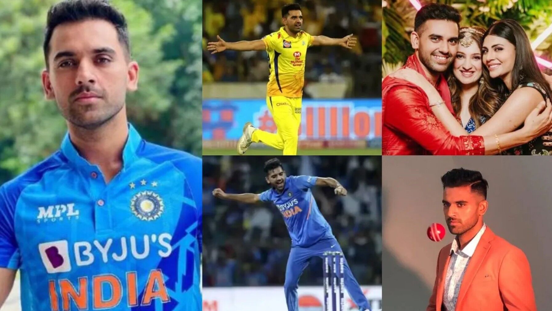 Deepak Chahar Biography In Hindi: दीपक चाहर का जीवन परिचय (Deepak Chahar Jivani Hindi) | Deepak ...