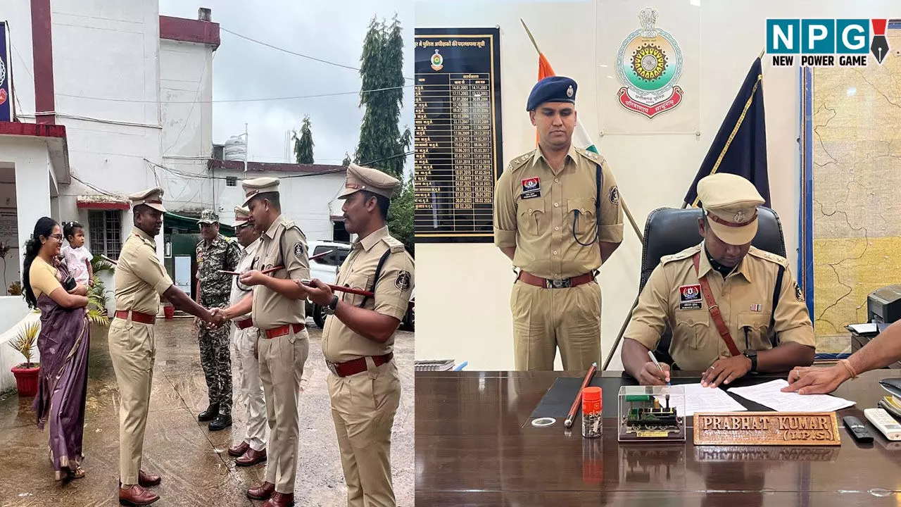 CG IPS NEWS: जहां ASP रहे, अब उसी जिले के बने SP, 23वें पुलिस अधीक्षक के रूप में IPS राॅबिंसन ने ...