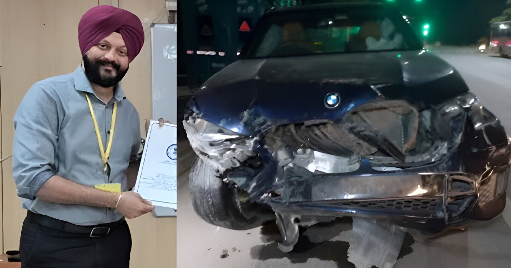 Delhi News Hindi: दिल्ली में भीषण सड़क हादसा! वित्त मंत्रालय के उप सचिव की मौत, पत्नी ICU में ...